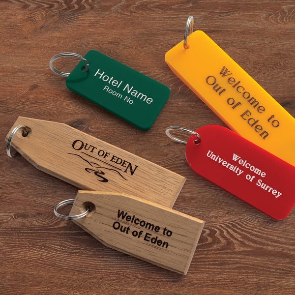 Hotel Key Tags | Personalised Hotel Key Tags | Out of Eden