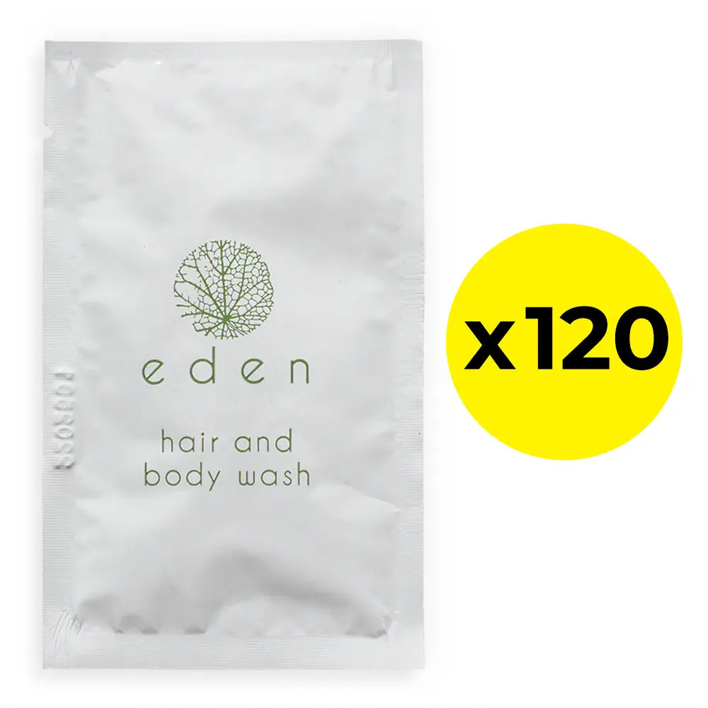 Eden Hair & Body Wash Sachet | Hotel Supplies | Out of Eden