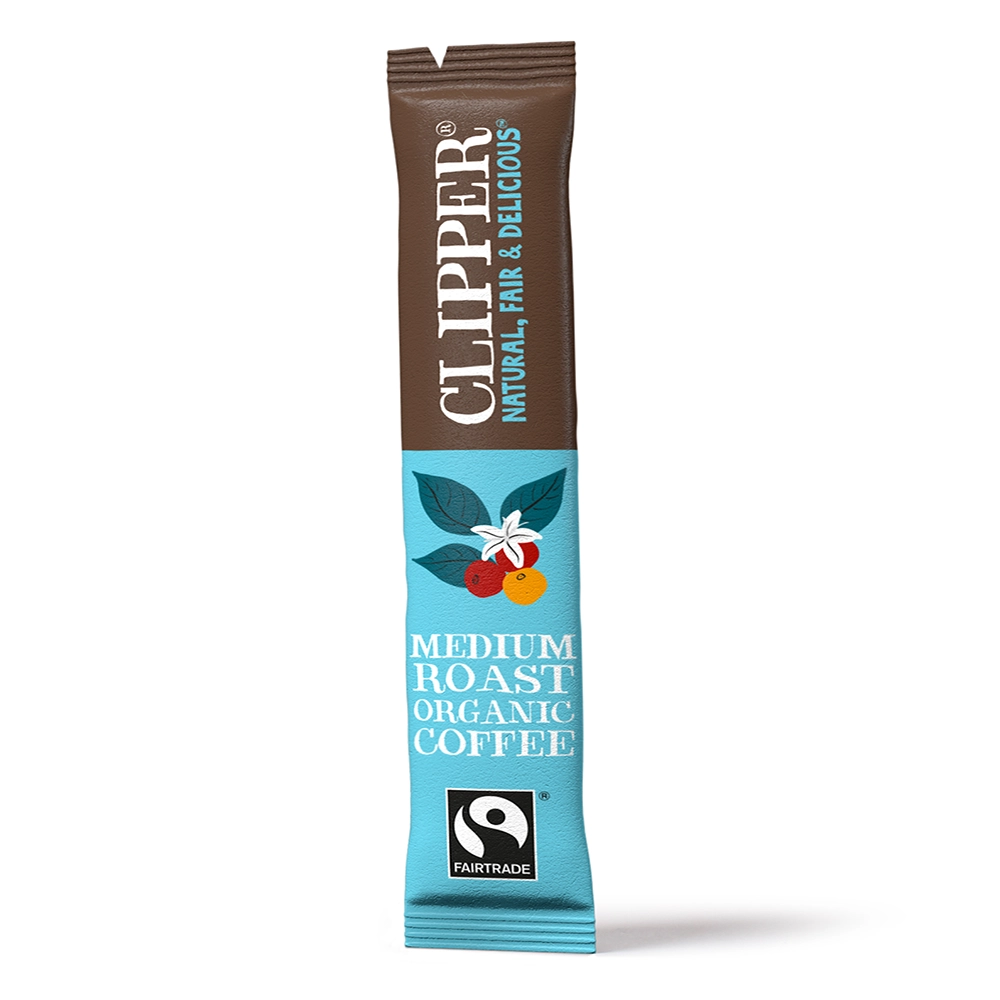 Clipper Fairtrade Organic Instant Coffee Sticks | Out of Eden