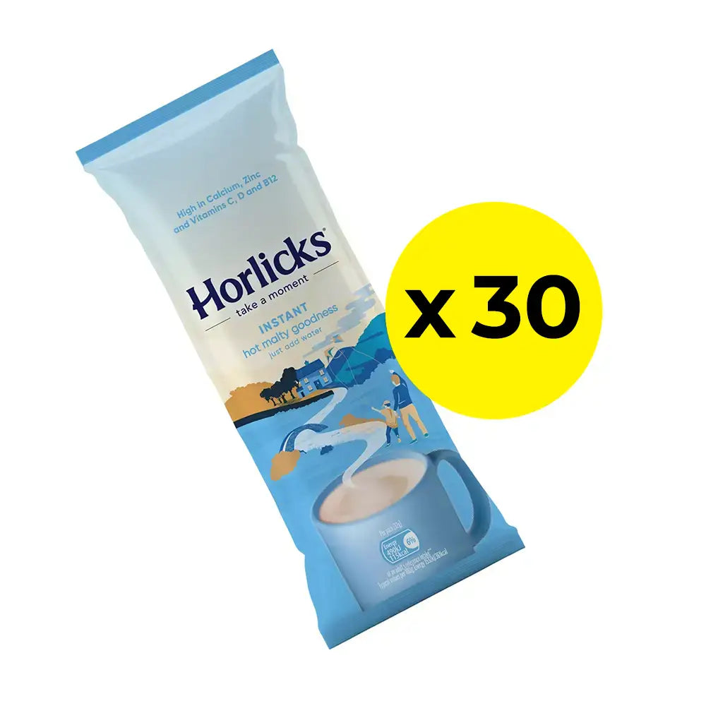 Horlicks Malted Milk Drink Sachets - Pack of 30 | Out of Eden