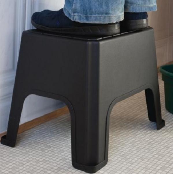Black Plastic Stool | Handy Cleaning Products| Out of Eden